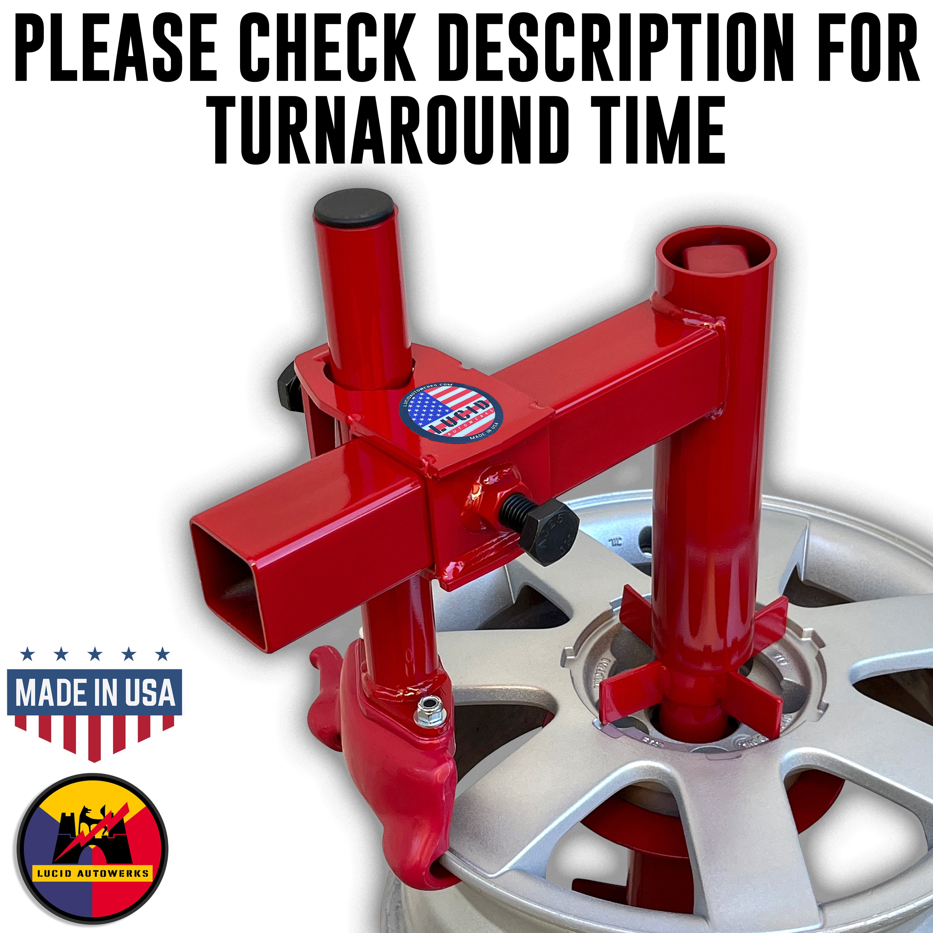Ultimate Manual Tire Changer LITE (with Cone) Modified Duck Head Attac ...