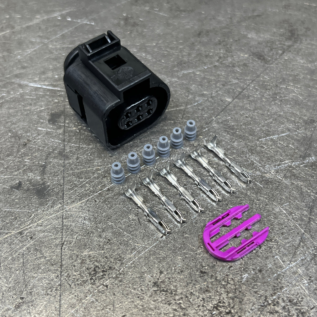 VW Mk4 6-Pin Female Throttle Position Sensor (TPS) Connector Plug ...