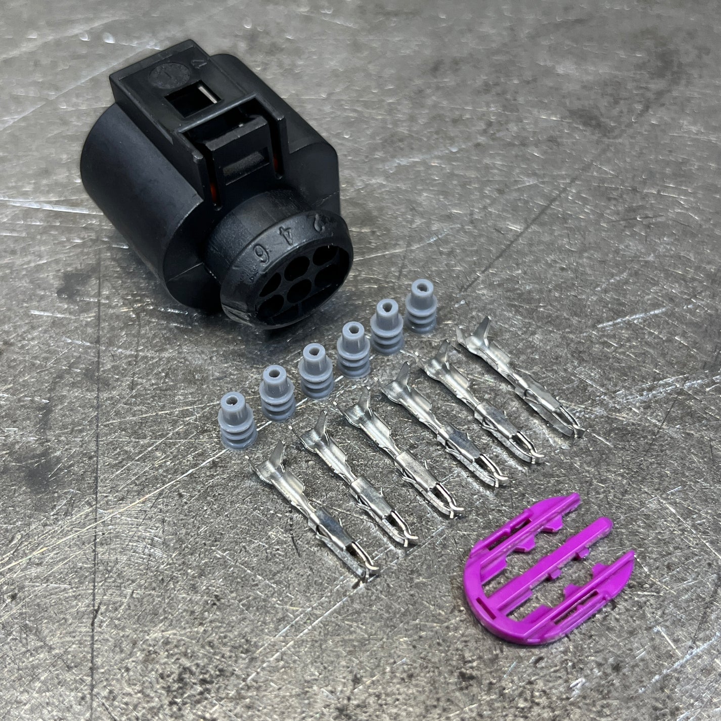 VW Mk4 6-Pin Female Throttle Position Sensor (TPS) Connector Plug ...